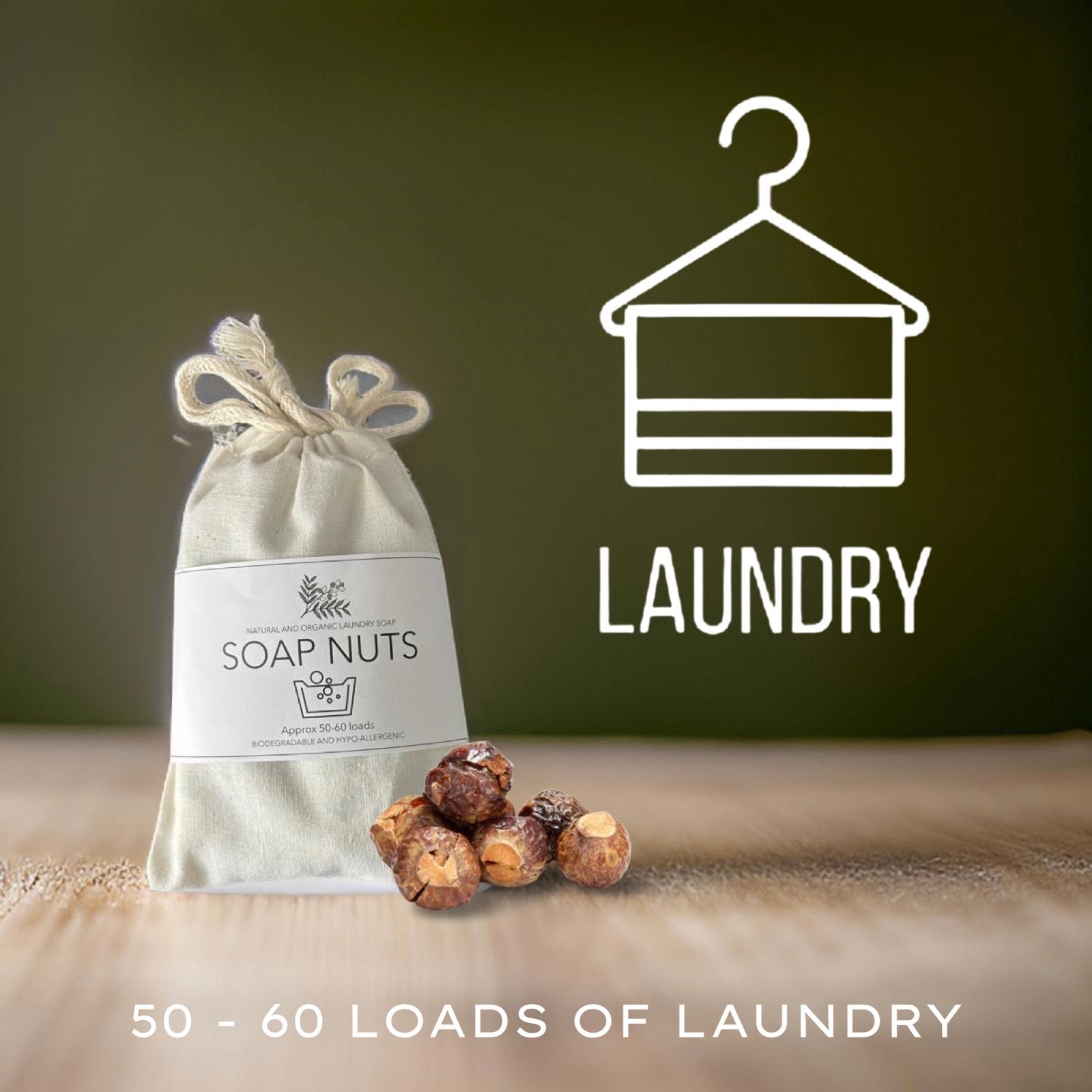 LAUNDRY SOAP NUTS | soapbymoltazdesign